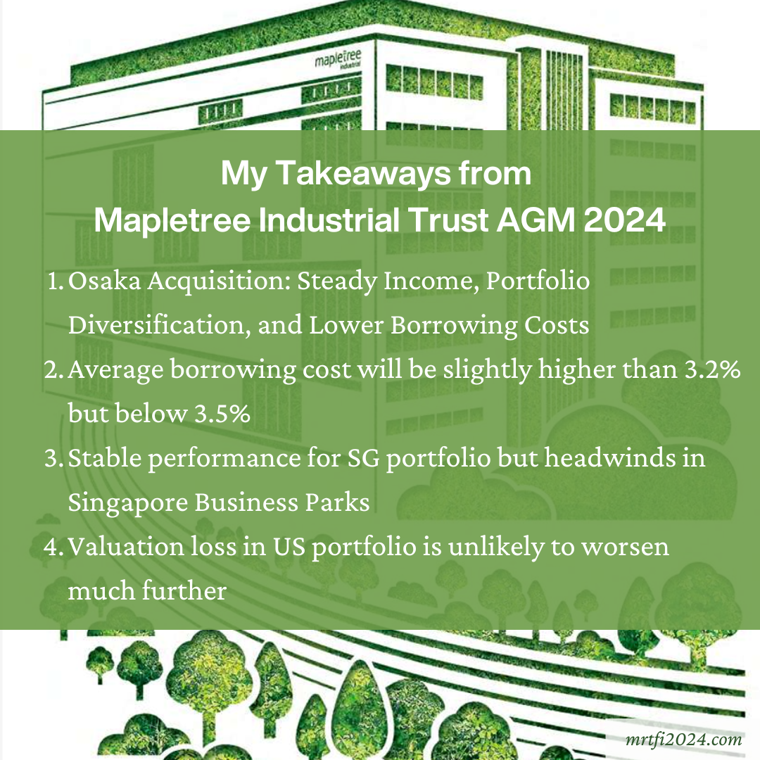 My Takeaways from Mapletree Industrial Trust AGM 2024 – The Fat Investor