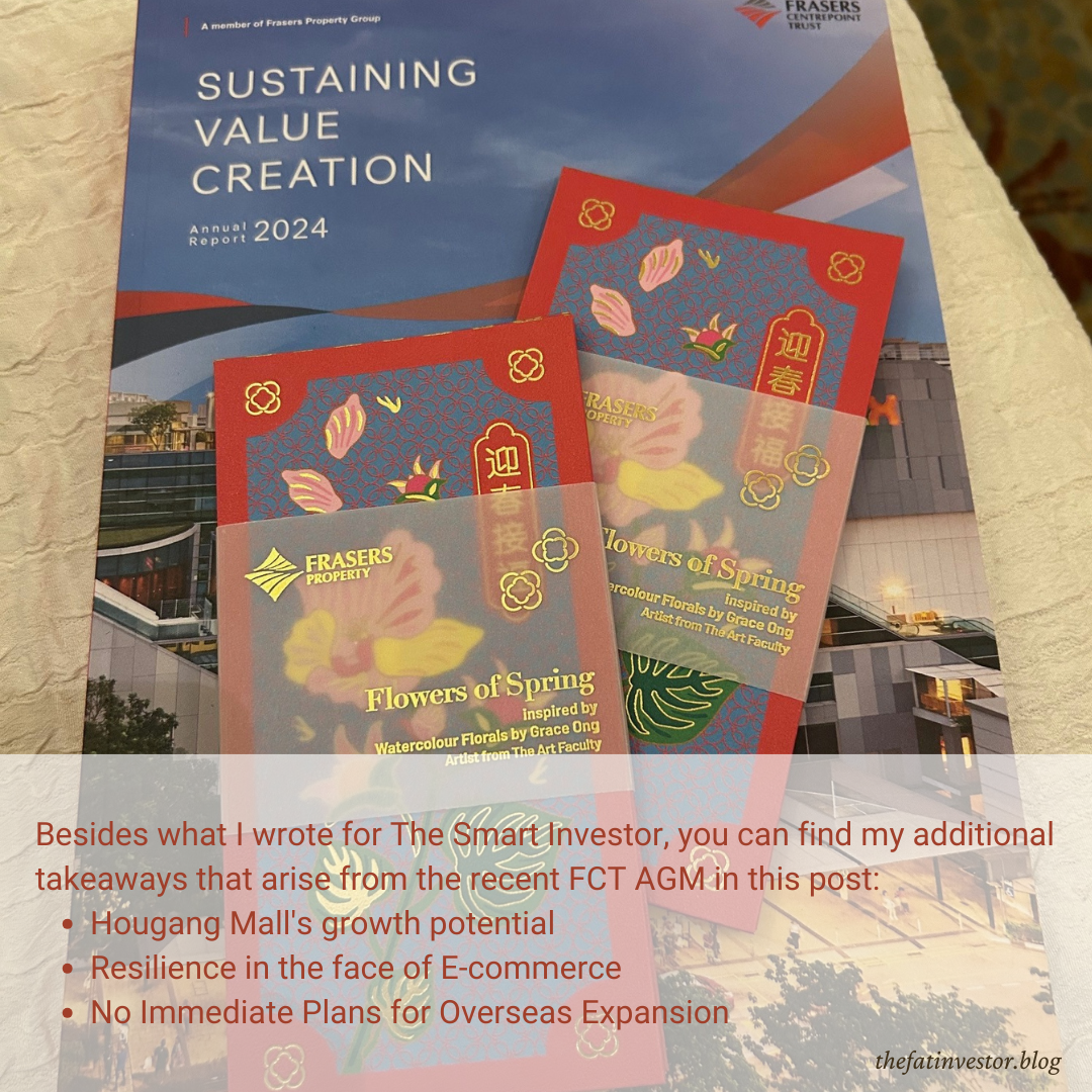 Will Frasers Centrepoint Trust Raise Its DPU for FY2025? (The Smart ...