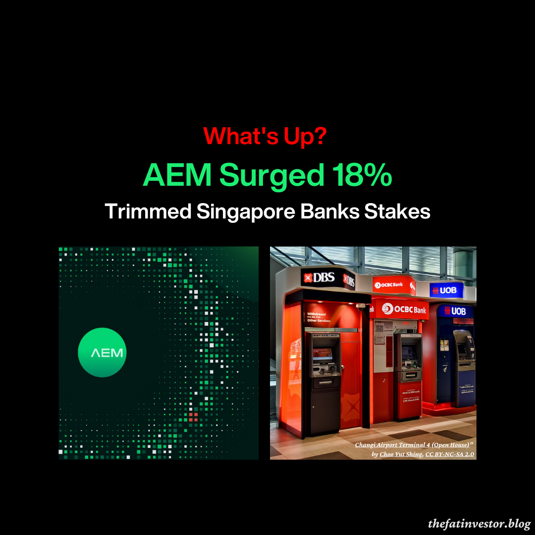 What’s Up? AEM Surged 18% and Trimmed Stakes in Singapore Banks – The ...
